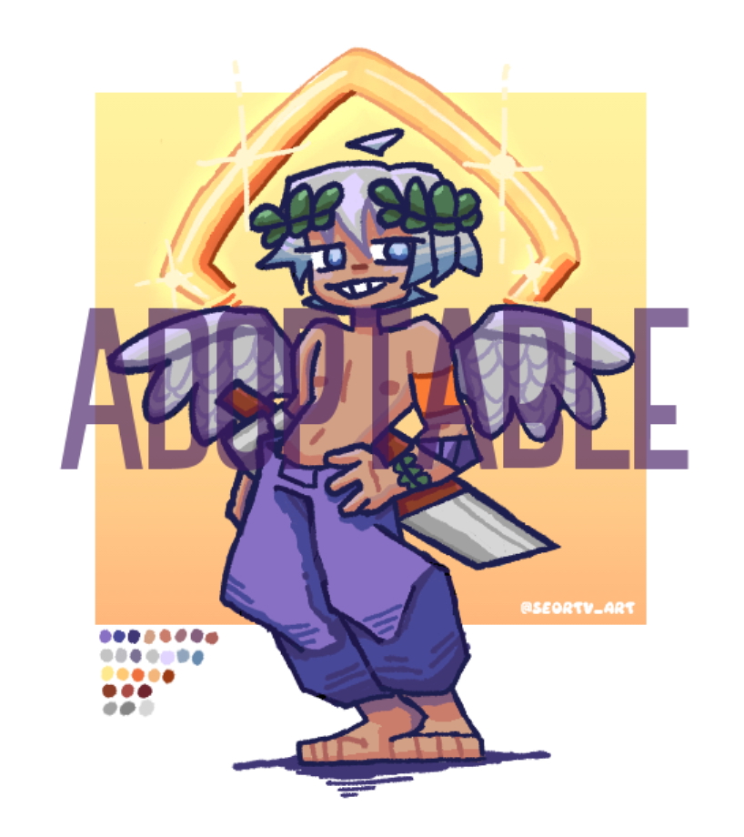 [ADOPT] ANGEL CHARACTER - YCH.art