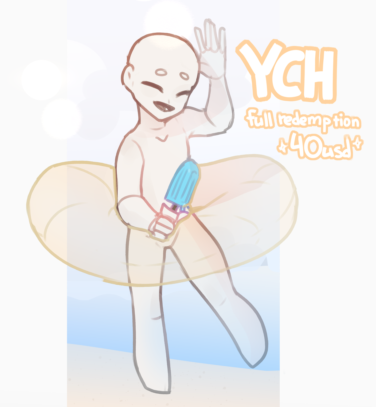 THE BEACH! [YCH] - YCH.art