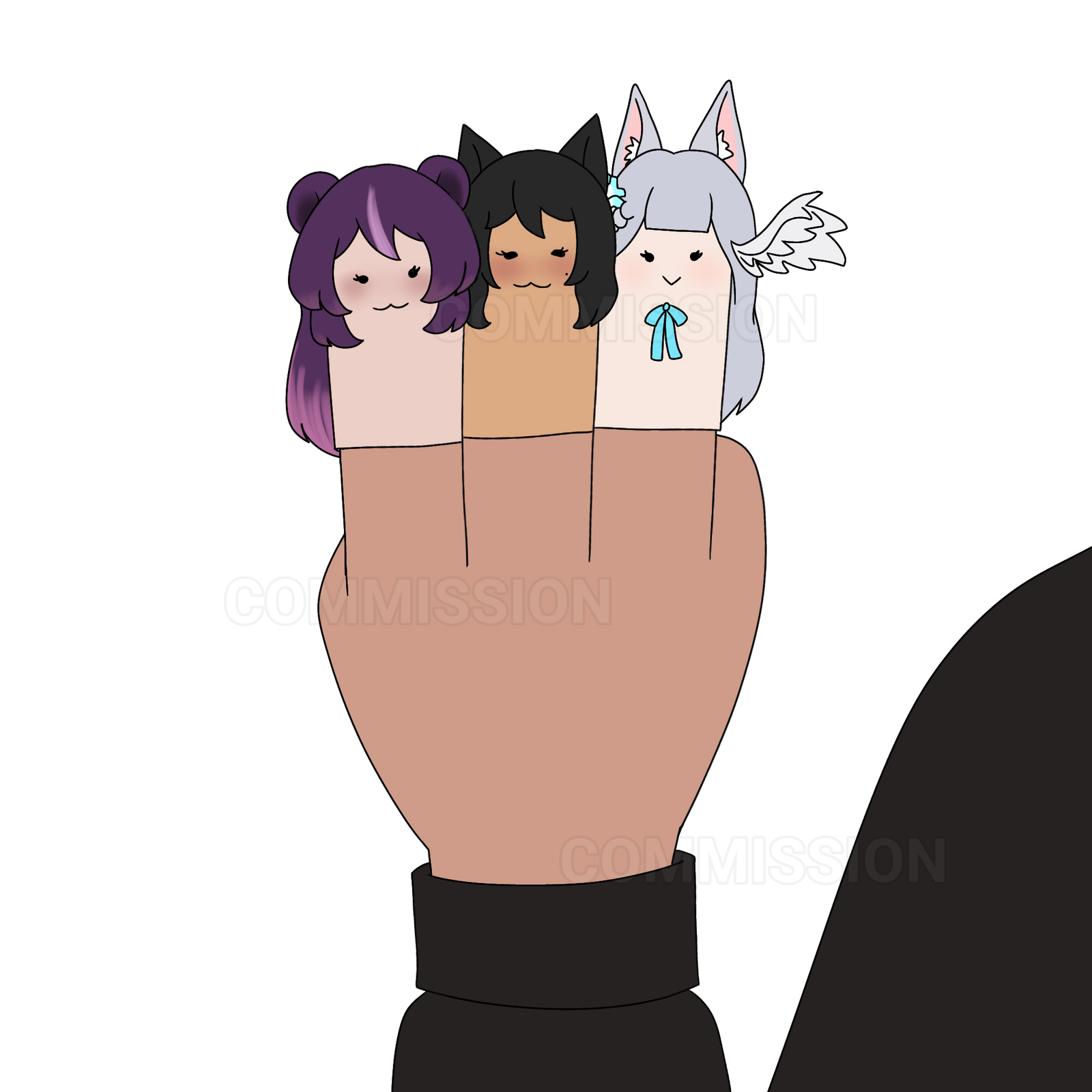 YCH hug me - YCH.art